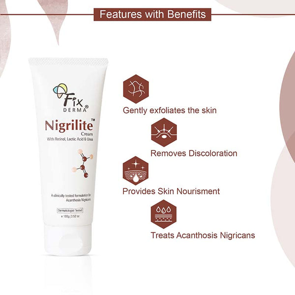 Buy Fixderma Nigrilite Cream 100 gm Online - Phimedy