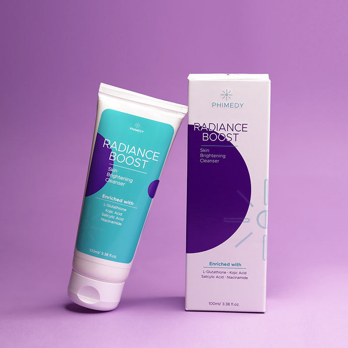 Phimedy's Skin Care: Radiance Boost Cleanser enriched with L-Glutathoine