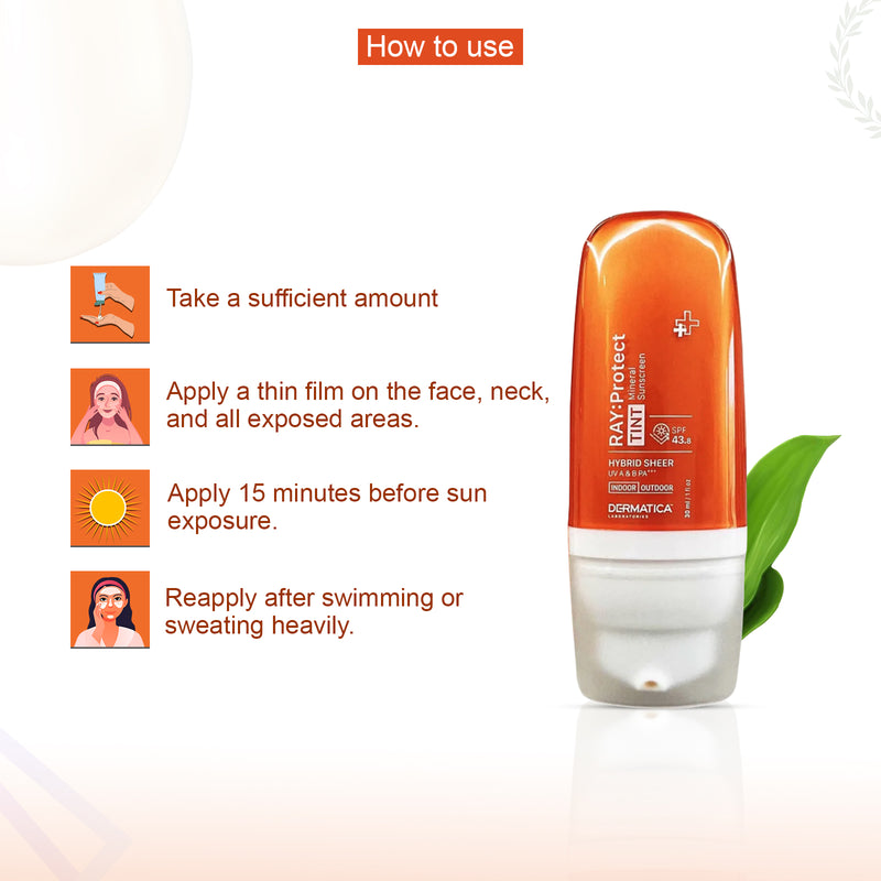 Dermatica Ray: Protect Tint Mineral Sunscreen – PHIMEDY