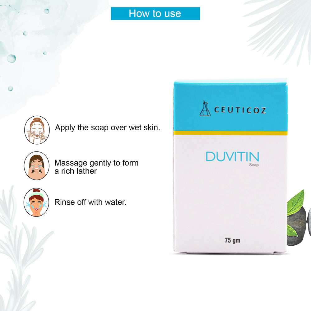 Buy Duvitin Soap 75 gm Online | Body Care - Phimedy
